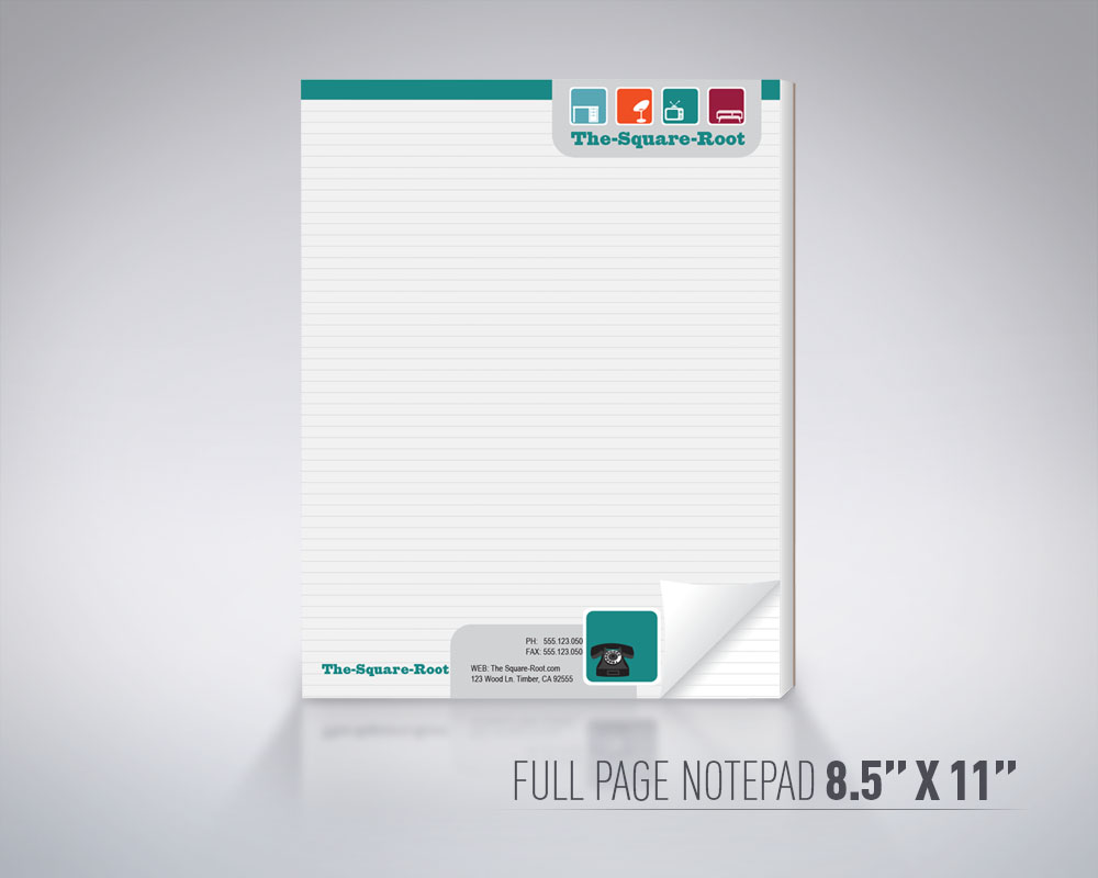 Full Page 8.5" x 11"